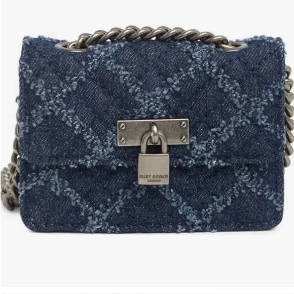 Kurt Geiger | Bags | Nwt Kurt Geiger Micro Brixton Crossbody Bag Blue ...